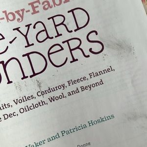 Other | Fabric By Fabric One Yard Wonders Sewing Pattern Book | Poshmark